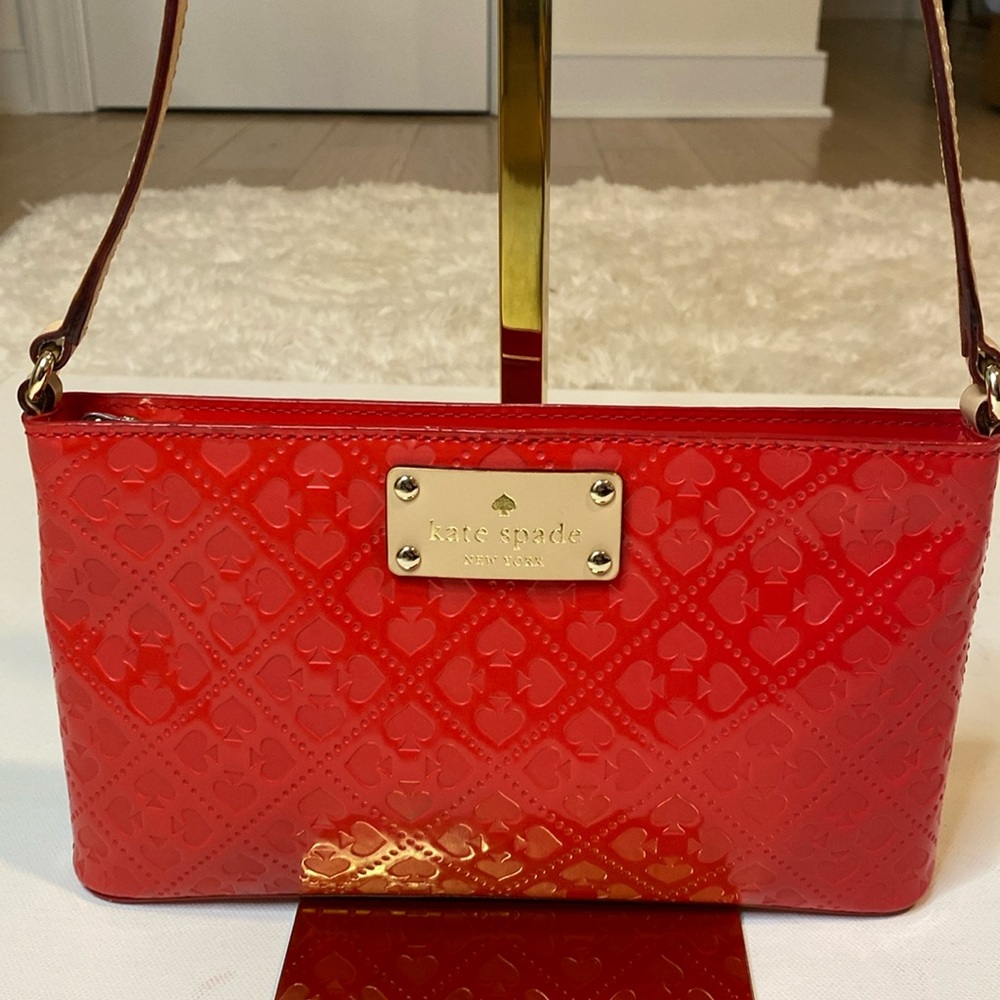 Kate Spade Red Spade Crossbody - Gem